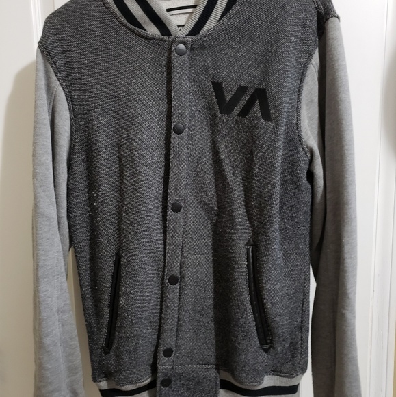 RVCA | Jackets & Coats | Rvca Mens Varsity Style Jacket | Poshmark
